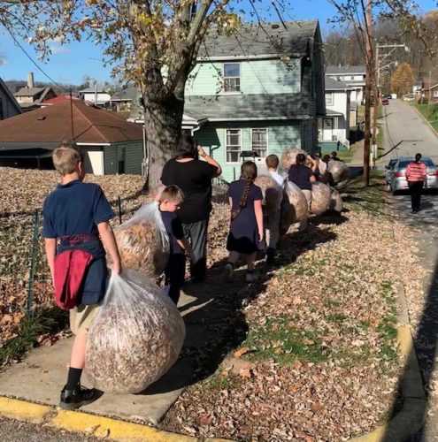 Cornerstone Christian Academy Students Help Out Local Farm’s Composting ...